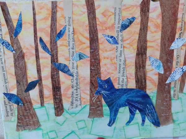 Art for All: Wild Woodland Scenes with Collage and Printing (age 5 ...